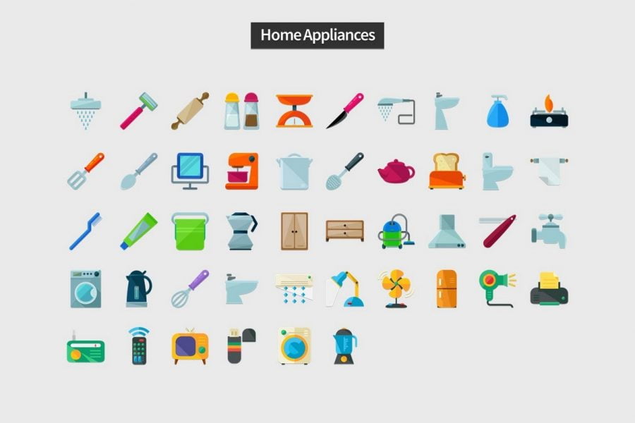 Flat Icons | Best PowerPoint Template 2021