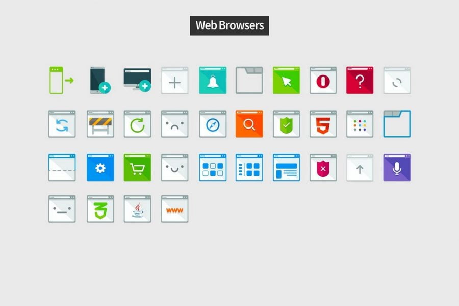 Flat Icons | Best PowerPoint Template 2021