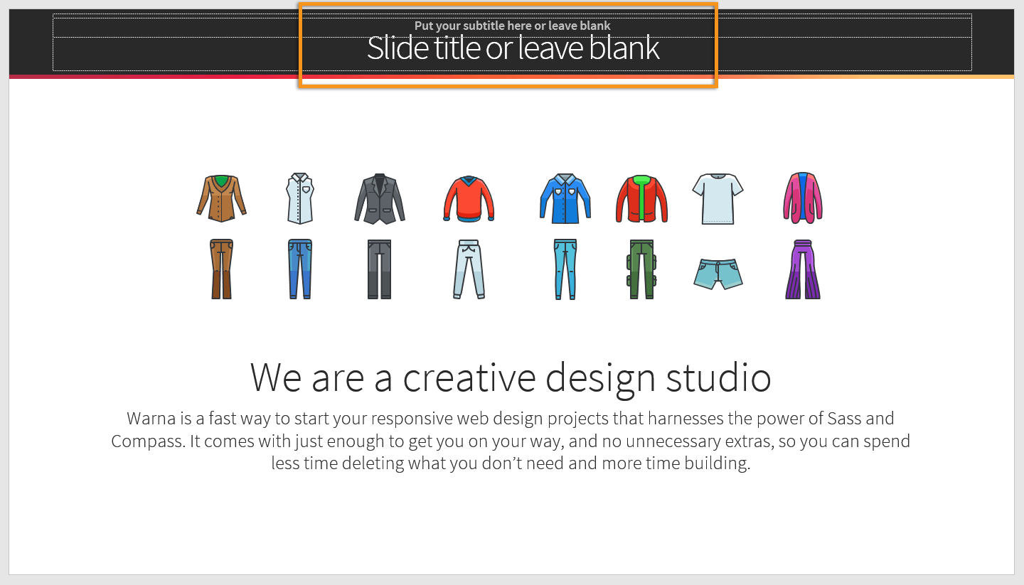 Remove Hide Slide Title And Subtitle PowerPoint Slide Master