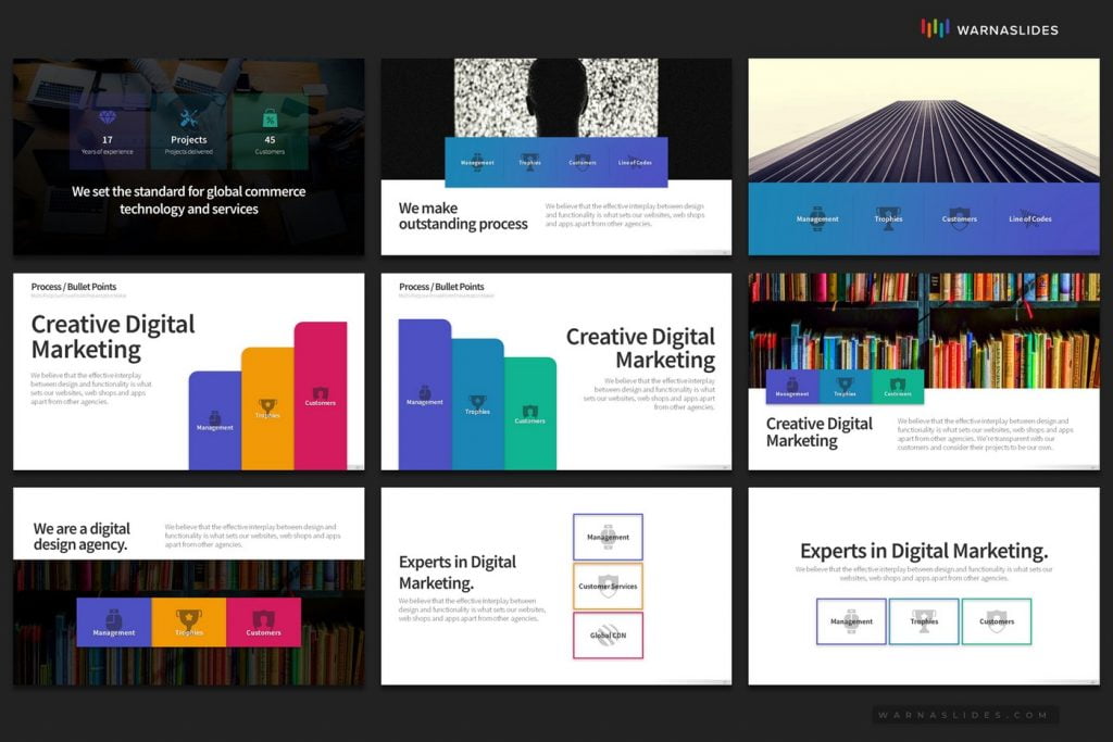 3 Bullet Points PowerPoint Template - PowerPoint Slide Master Templates ...