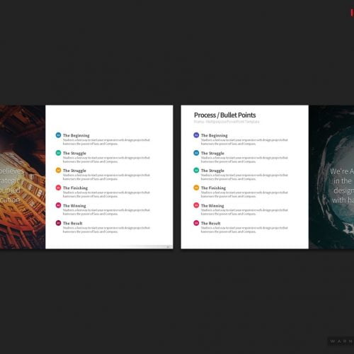 7 Bullet Points PowerPoint Template | Best PowerPoint Template 2020