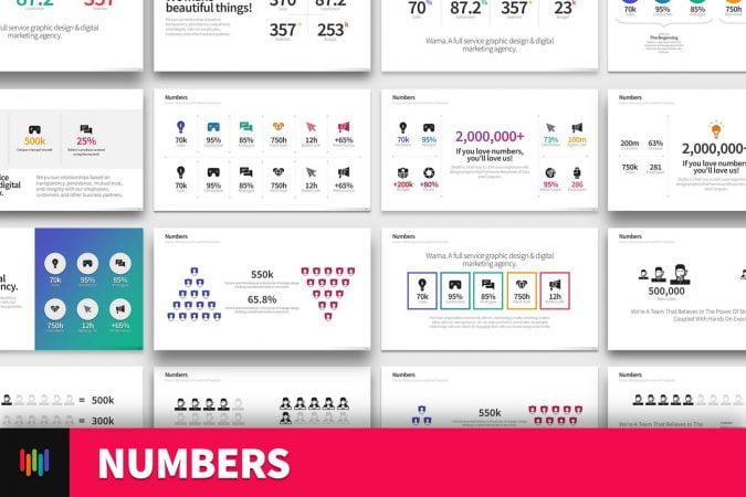 Demographic & Data & PowerPoint Template - PowerPoint Slide Master ...