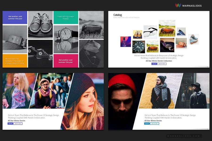 Product Catalog PowerPoint Template - PowerPoint Slide Master Templates ...