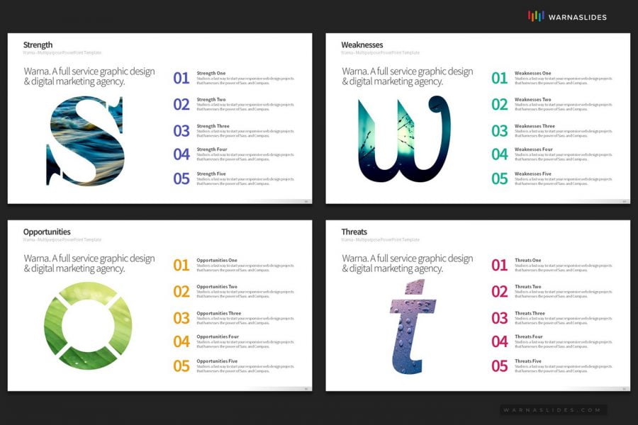 SWOT Analysis PowerPoint Template