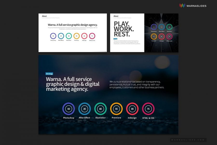 Skills & Expertise PowerPoint Template - PowerPoint Slide Master ...