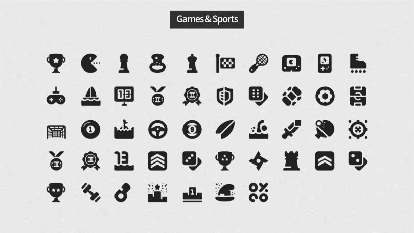 Solid Roundies Icons | Best PowerPoint Template 2020