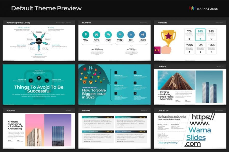 Thickline PowerPoint Template - PowerPoint Slide Master Templates ...