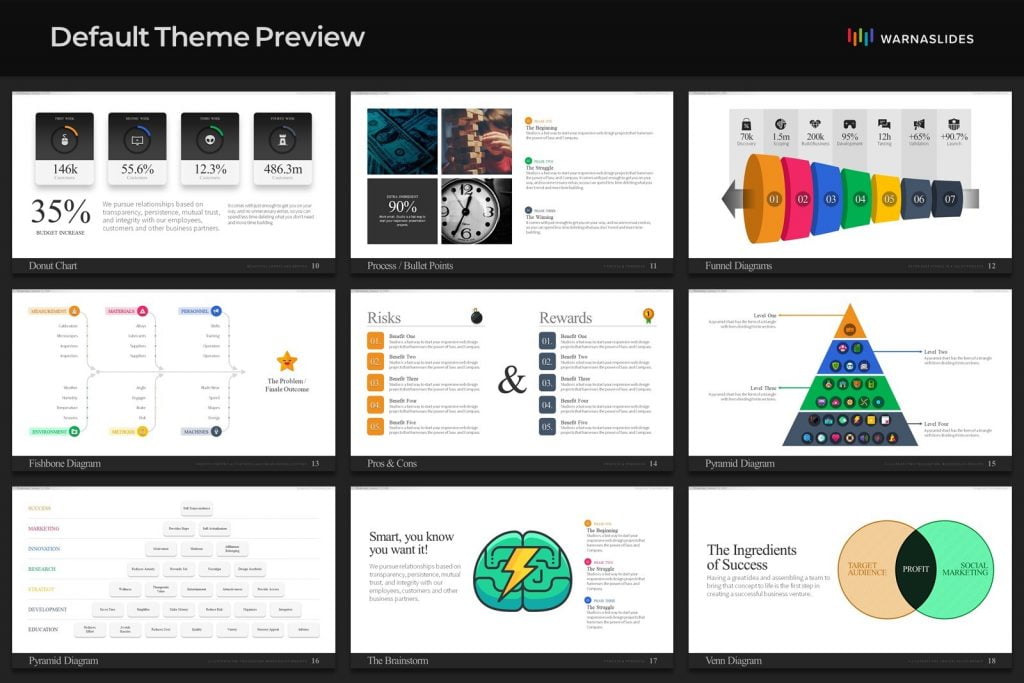 Trendy PowerPoint Template - PowerPoint Slide Master Templates ...