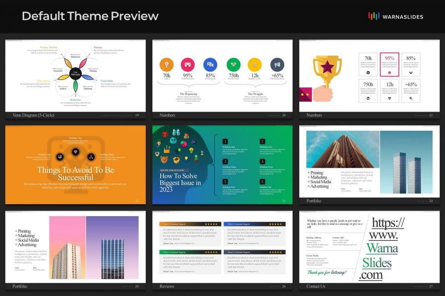 Trendy PowerPoint Template - PowerPoint Slide Master Templates ...