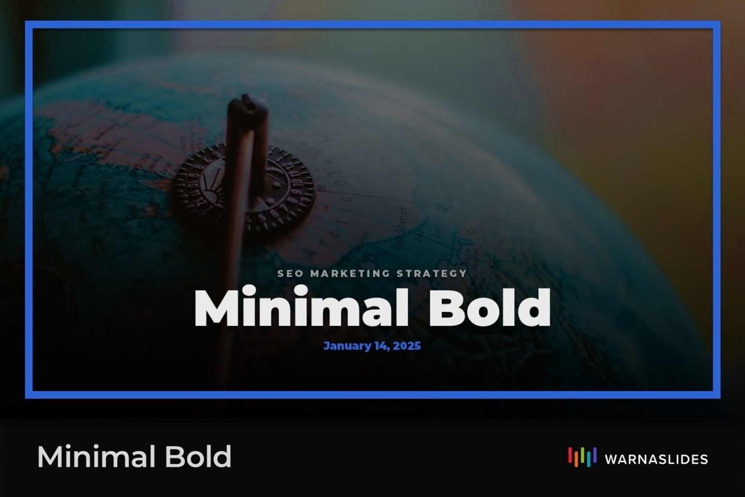 Minimal Bold PowerPoint Template - PowerPoint Slide Master Templates ...