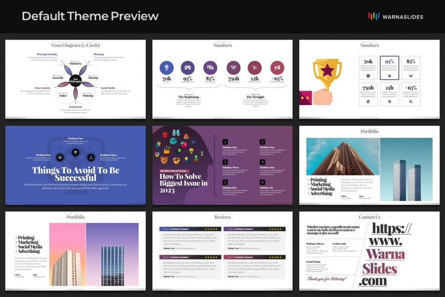 Classic Bold PowerPoint Template - PowerPoint Slide Master Templates ...