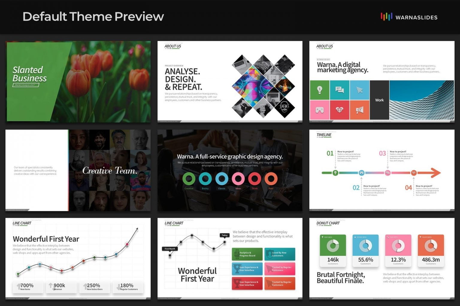 Slanted PowerPoint Template - PowerPoint Slide Master Templates ...