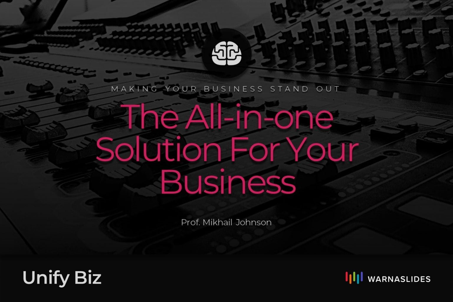 Unify Biz PowerPoint Template - PowerPoint Slide Master Templates ...