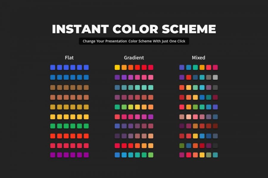 Color Scheme & Fonts XML Files - PowerPoint Slide Master Templates ...