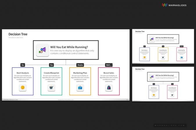 Decision Tree PowerPoint Template - PowerPoint Slide Master Templates ...