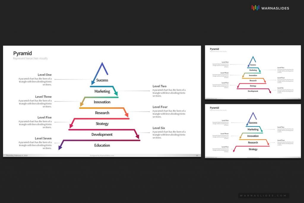 Pyramid Diagram PowerPoint Template - PowerPoint Slide Master Templates ...
