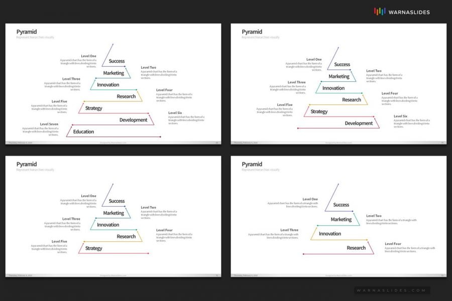 Pyramid Diagram PowerPoint Template - PowerPoint Slide Master Templates ...