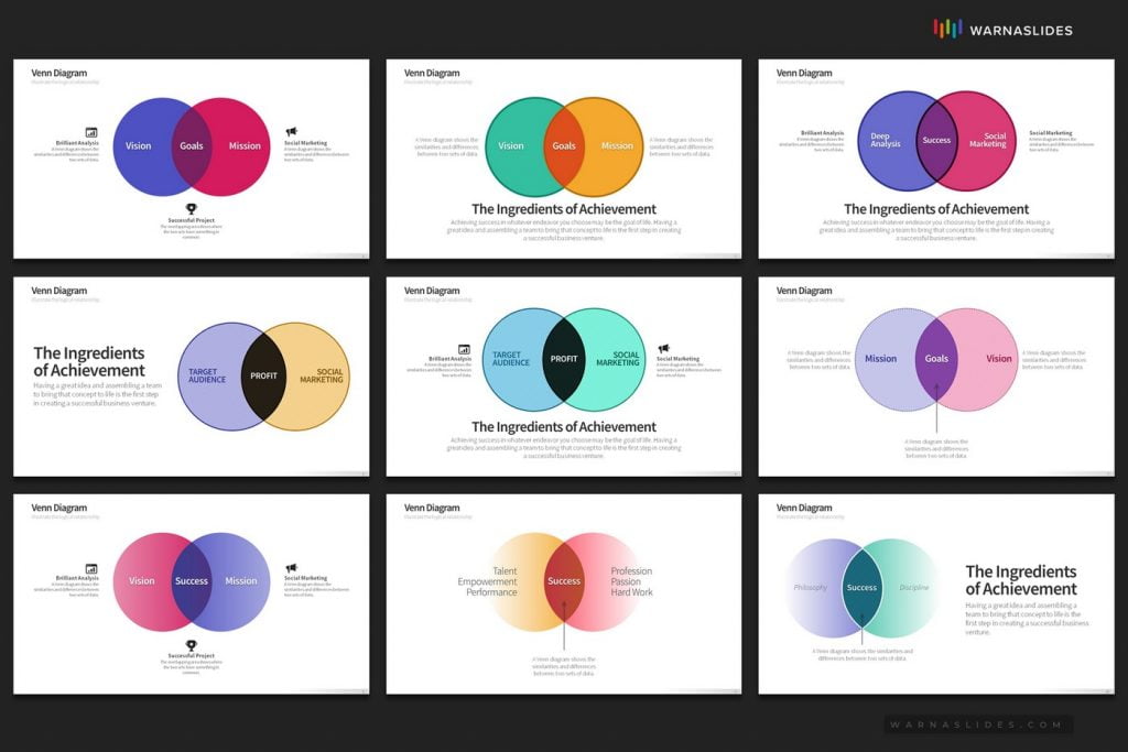 Venn Diagram PowerPoint Template - PowerPoint Slide Master Templates ...