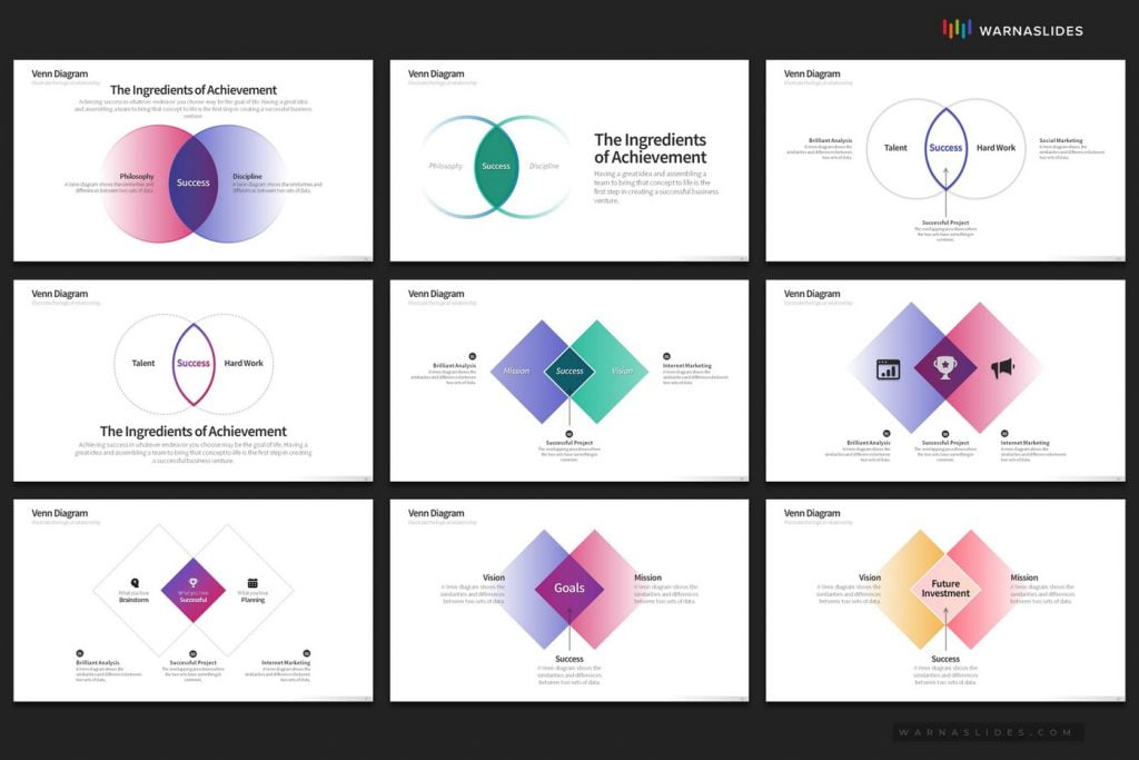 Venn Diagram PowerPoint Template - PowerPoint Slide Master Templates ...