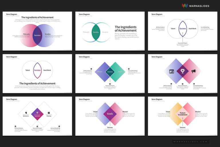 Venn Diagram PowerPoint Template - PowerPoint Slide Master Templates ...