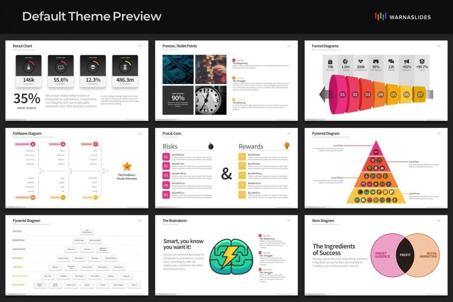 Warna Two PowerPoint Template - PowerPoint Slide Master Templates ...