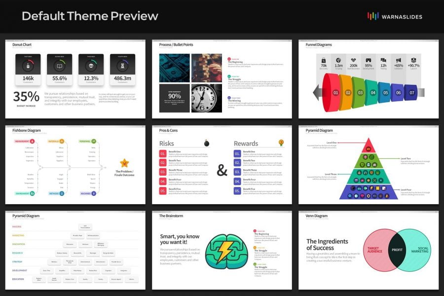 Warna Three PowerPoint Template - PowerPoint Slide Master Templates ...