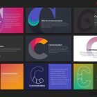 Letter C Typography PowerPoint Template | Best PowerPoint Template 2020
