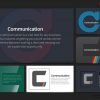 Letter C Typography PowerPoint Template | Best PowerPoint Template 2020
