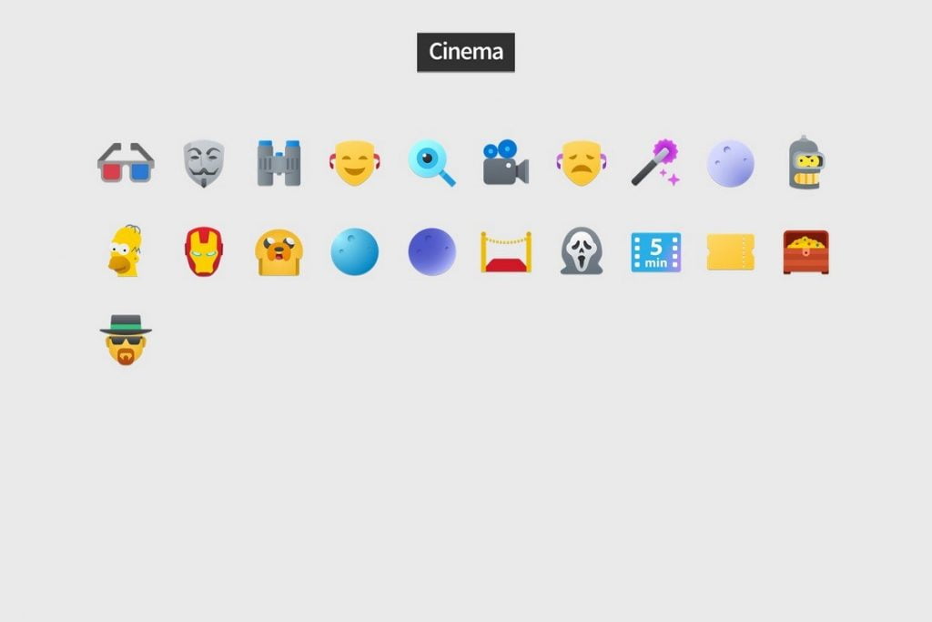 Fluent Icons - PowerPoint Slide Master Templates & Infographics
