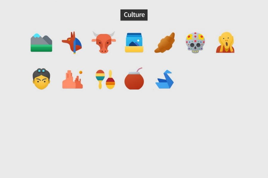 Fluent Icons - PowerPoint Slide Master Templates & Infographics