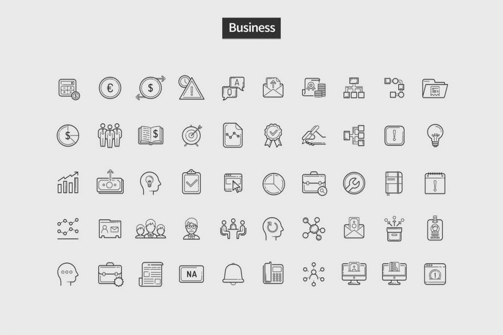 Hand Drawn Icons - PowerPoint Slide Master Templates & Infographics