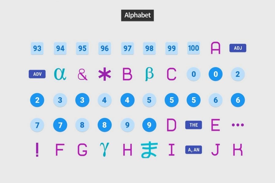 Color Icons - PowerPoint Slide Master Templates & Infographics