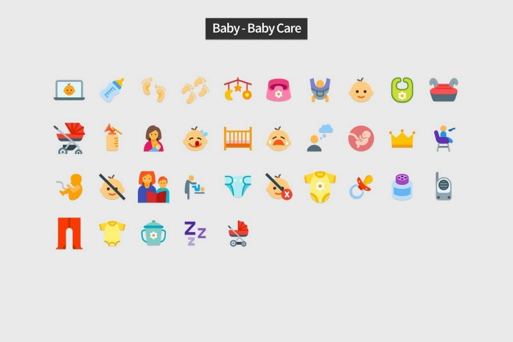 Color Icons - PowerPoint Slide Master Templates & Infographics