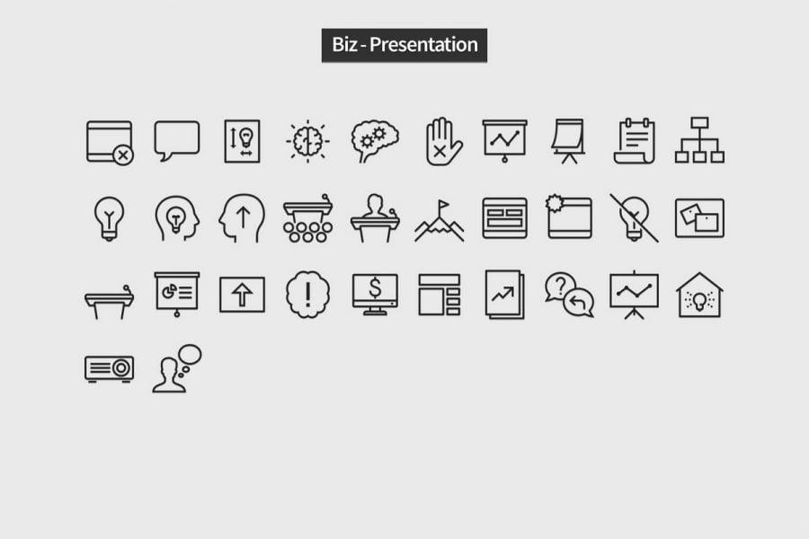 iOS Icons | Best PowerPoint Template 2021